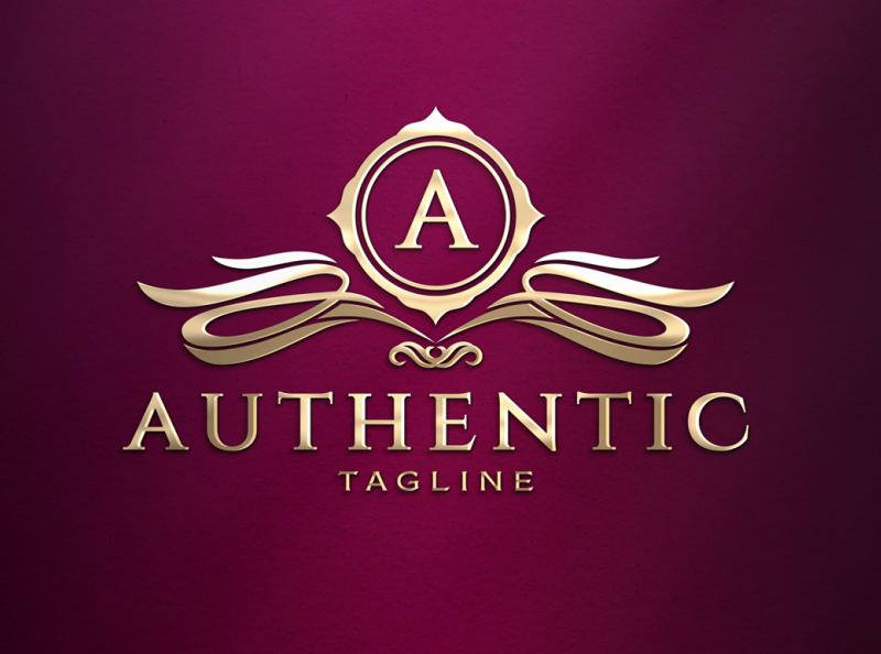 Authentic - Elegant Logo by GraphicGourmet Studio on Dribbble
