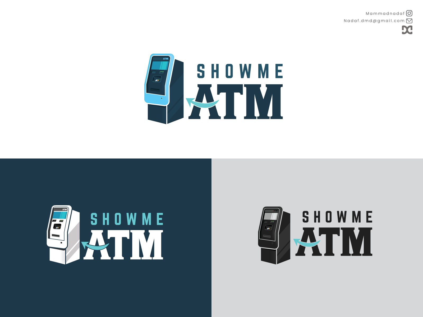 SHOWME ATM LOGO DESIGN by Mammad Nadaf on Dribbble