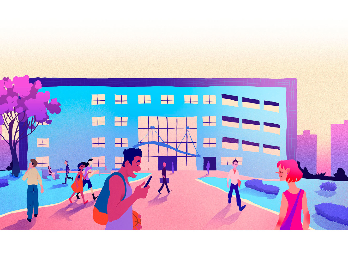 University by Ray J. Braz on Dribbble