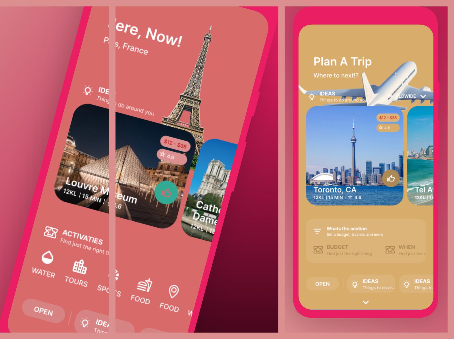 Travel by Mendy Marcus on Dribbble