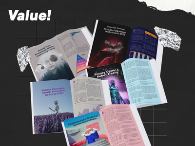 Financial Magazine by Damas on Dribbble