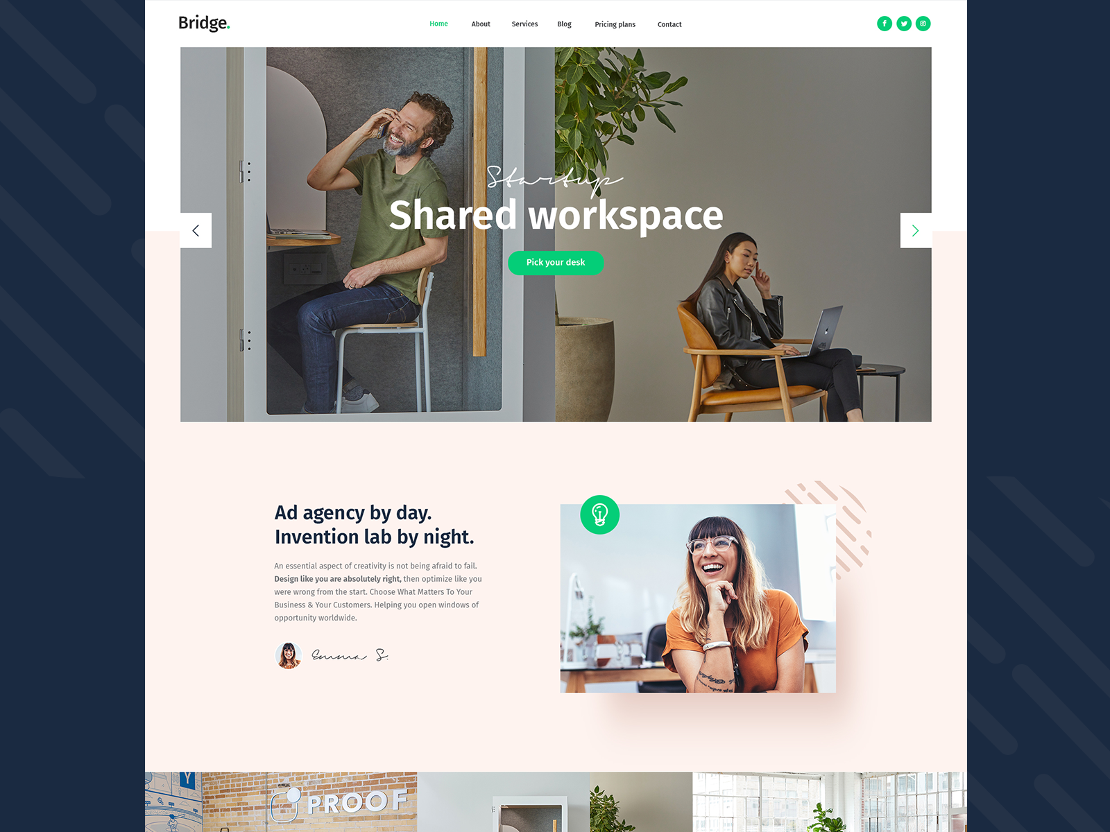 Shared Workspace by Marina Simeunović for Qode Interactive on Dribbble