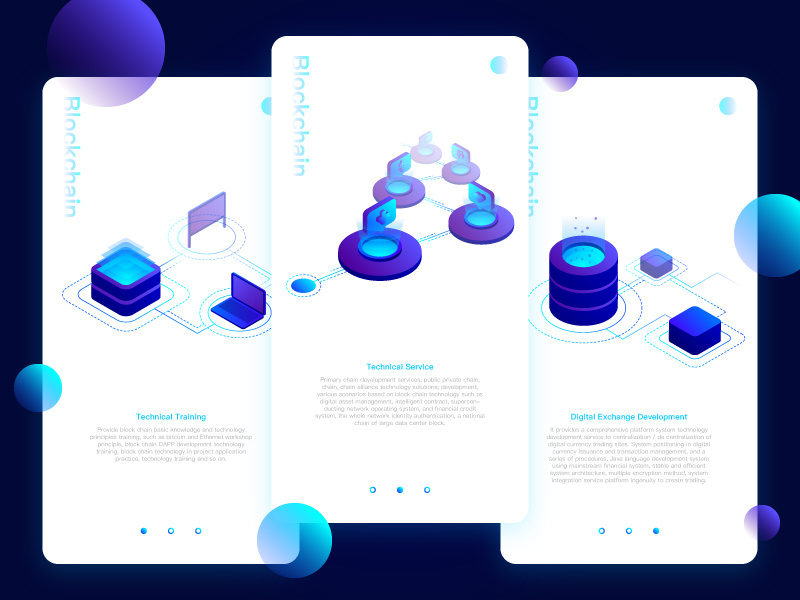 Blockchain design by Anki on Dribbble