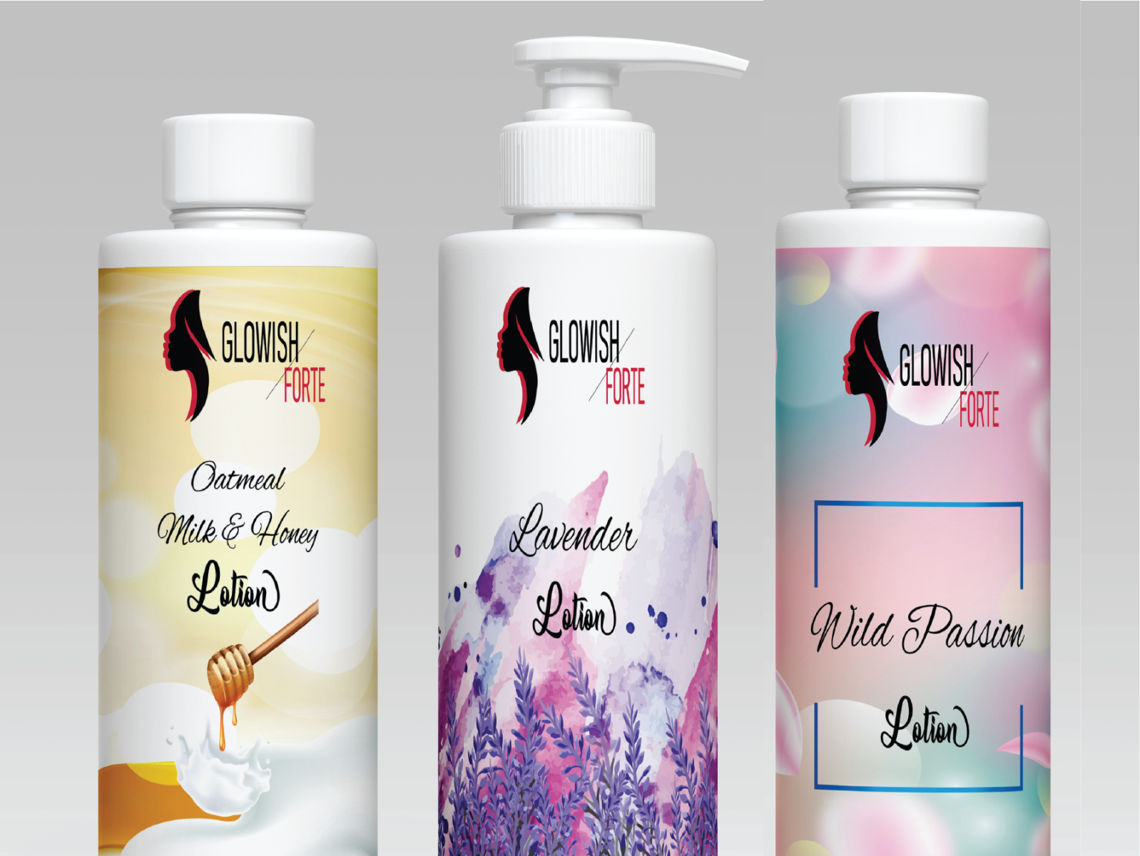 Lotion Bottle Labels by Sania sani on Dribbble