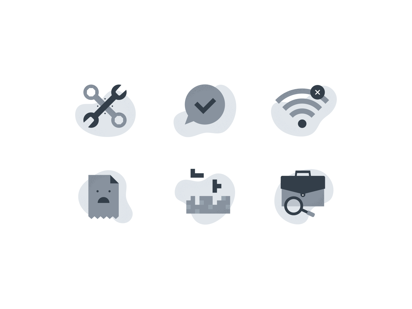 Neutral icon set by Vasso Patsiavoudi for Workable on Dribbble