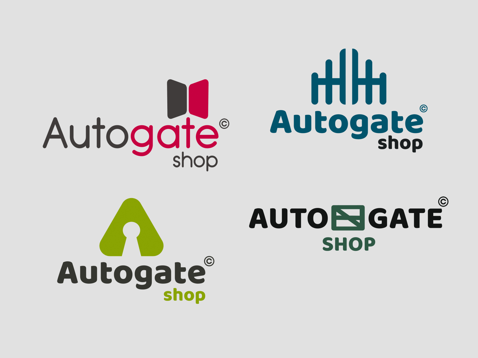 Autogate Logo by Marius Pearson on Dribbble