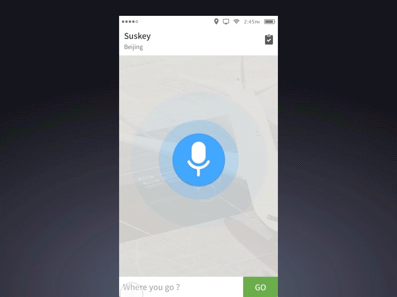 Ticket reservation system [Animation] by suskey on Dribbble