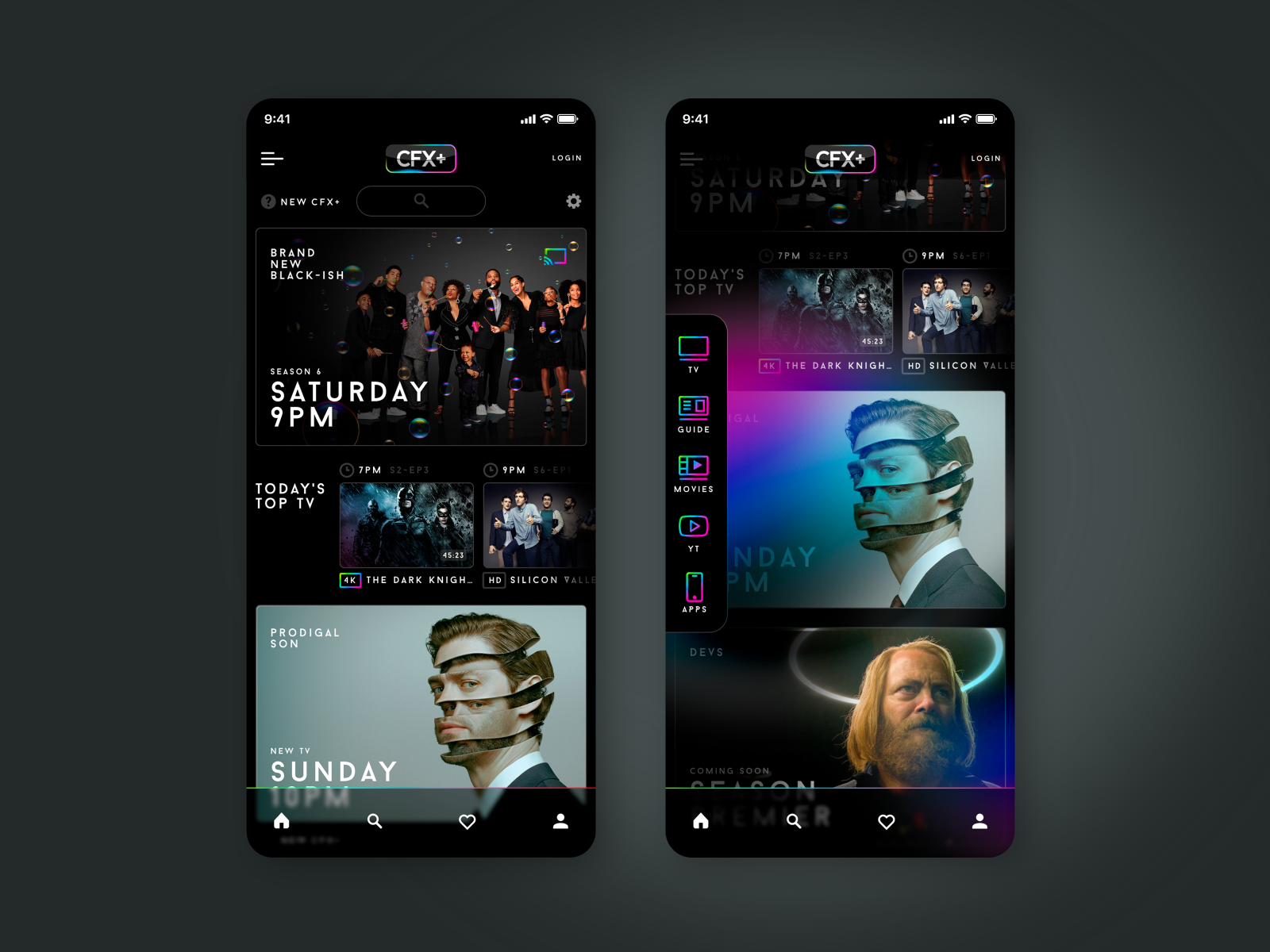 TV APP, Television Streaming Shows APP by UXDreamer 💜 on Dribbble
