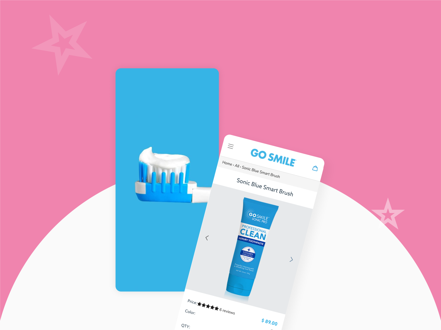 Go Smile Web Design 2 by Pulla Digital on Dribbble