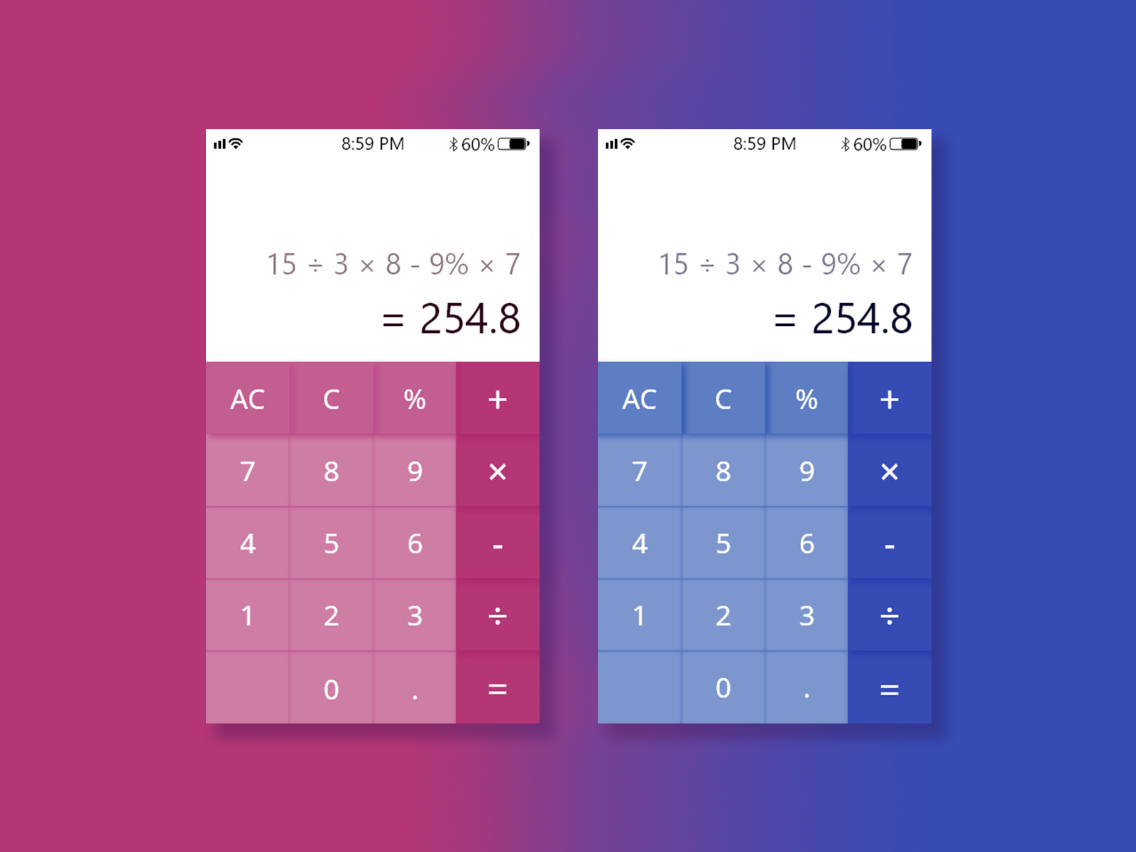 Daily UI Challenge Day 4 by Jumi Park on Dribbble