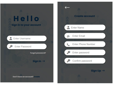 Sign Up Form by Andrews on Dribbble
