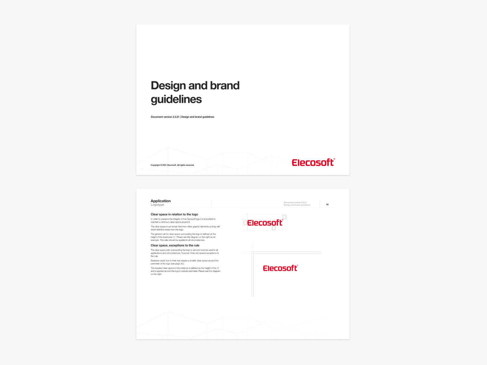 Elecosoft - Design & Brand Guidelines by Matthew Alexander Craig on ...