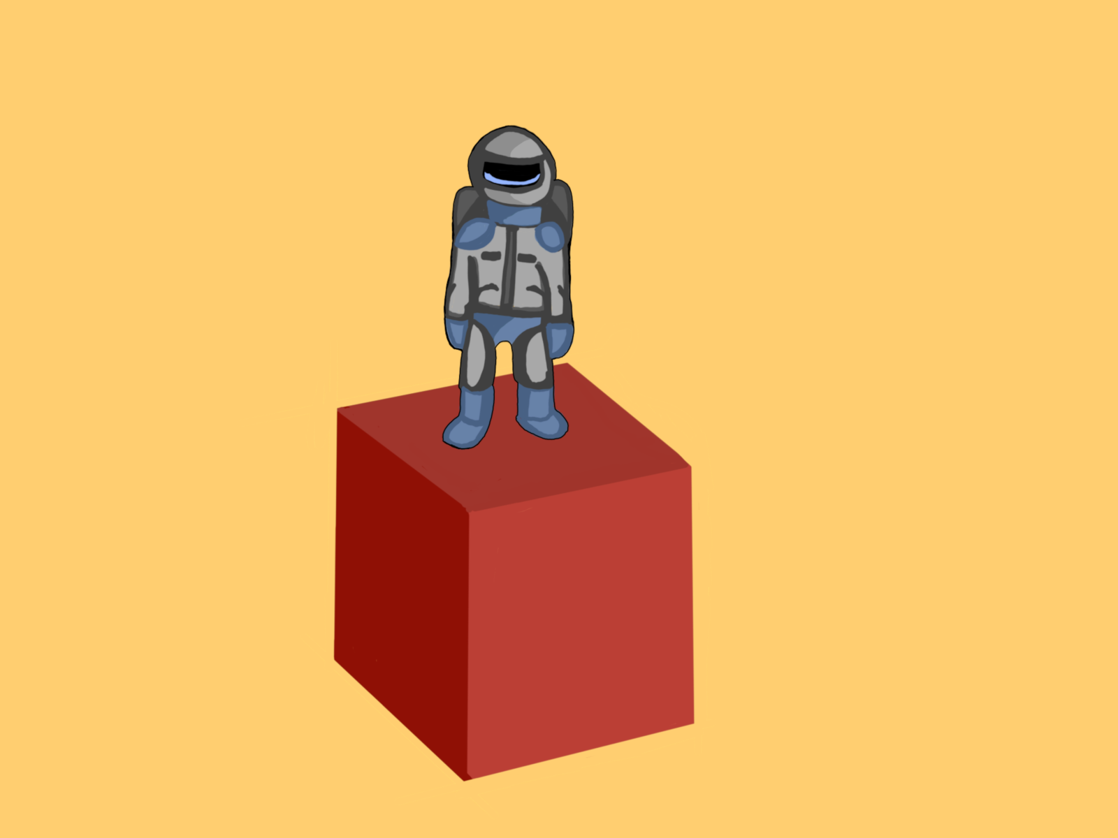Little Mars Man by Arthur Mahrer on Dribbble