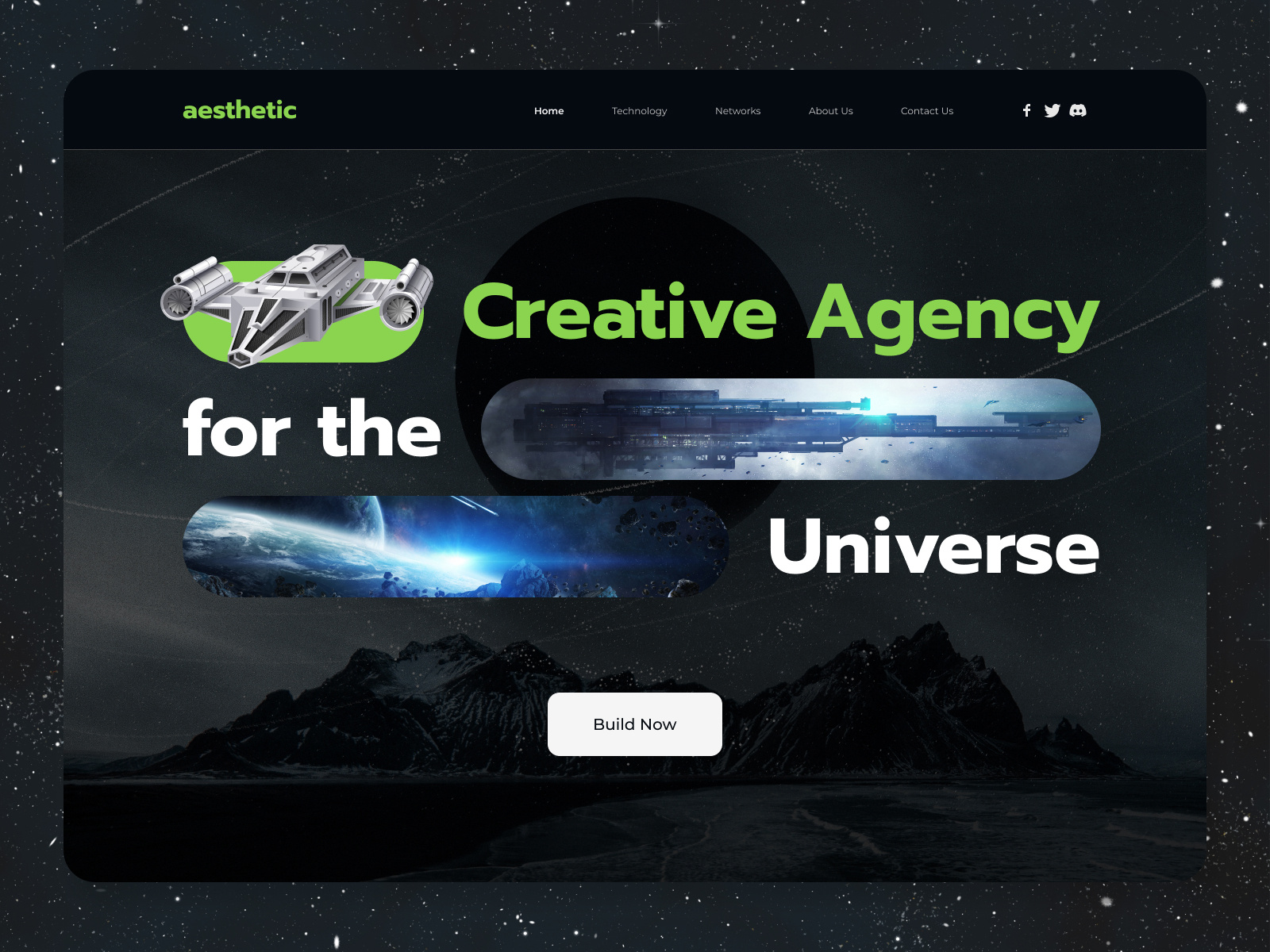 Space Meta Universe Web Header. by Md Mehedi Hasan on Dribbble
