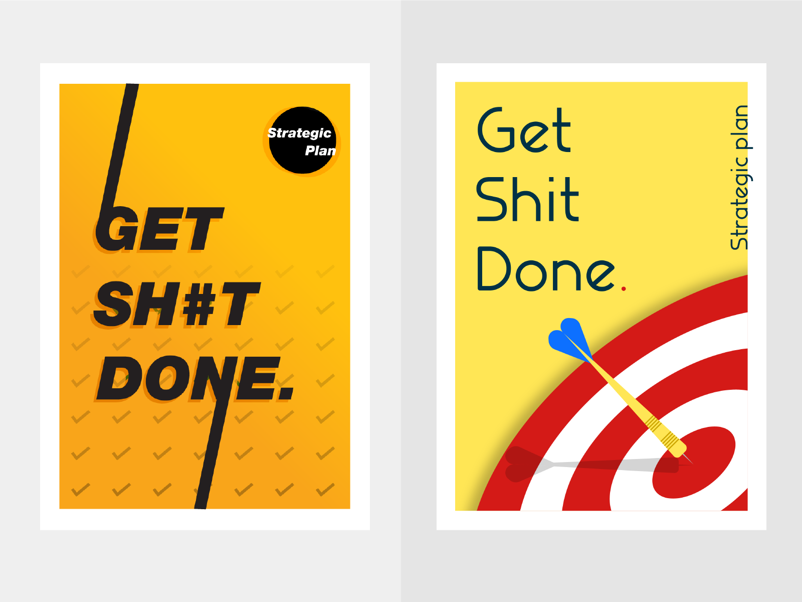 Poster for fun by Kishan on Dribbble