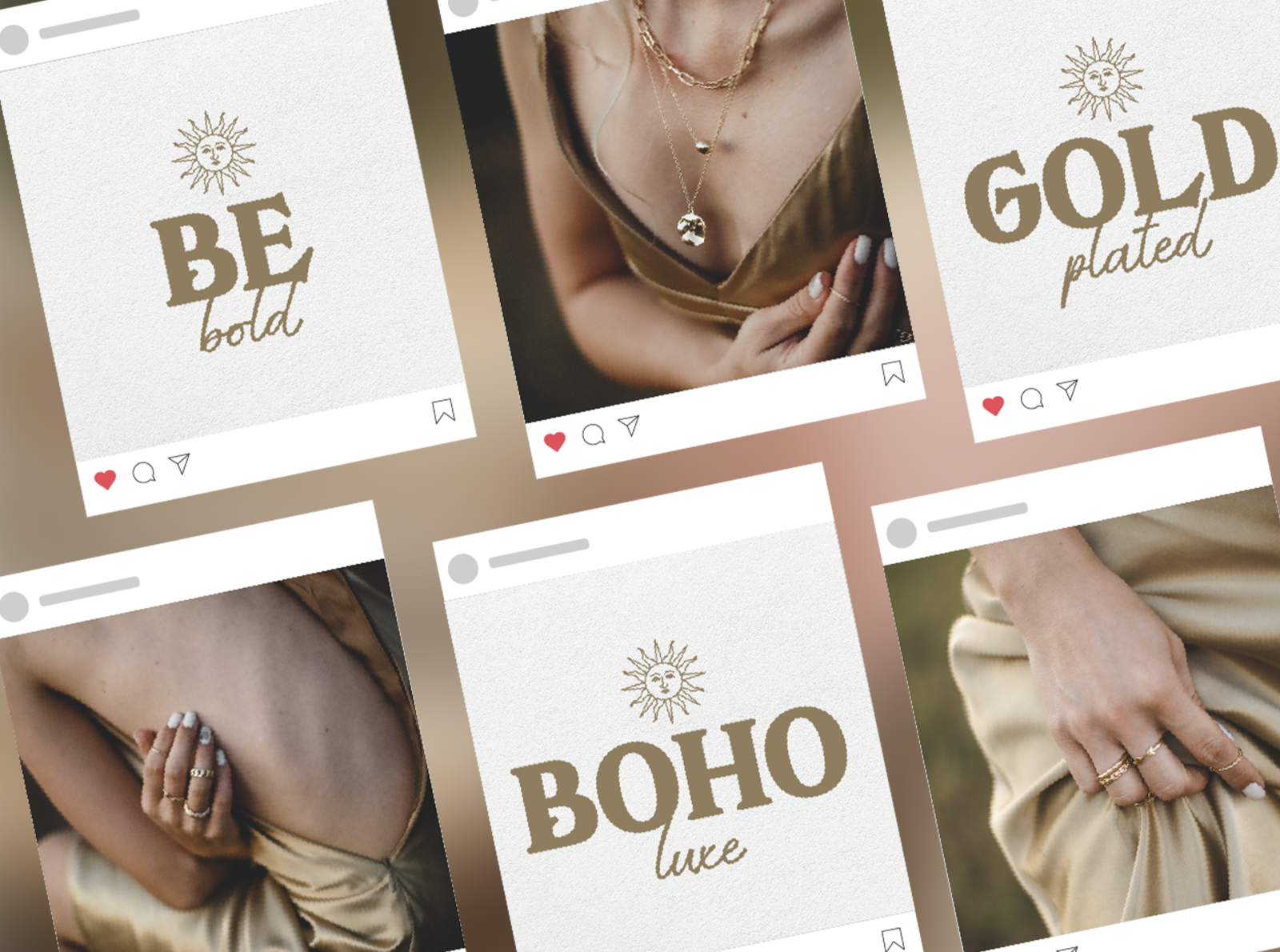 Social Media Content - Luna Jewellery by Tamica Nicole on Dribbble
