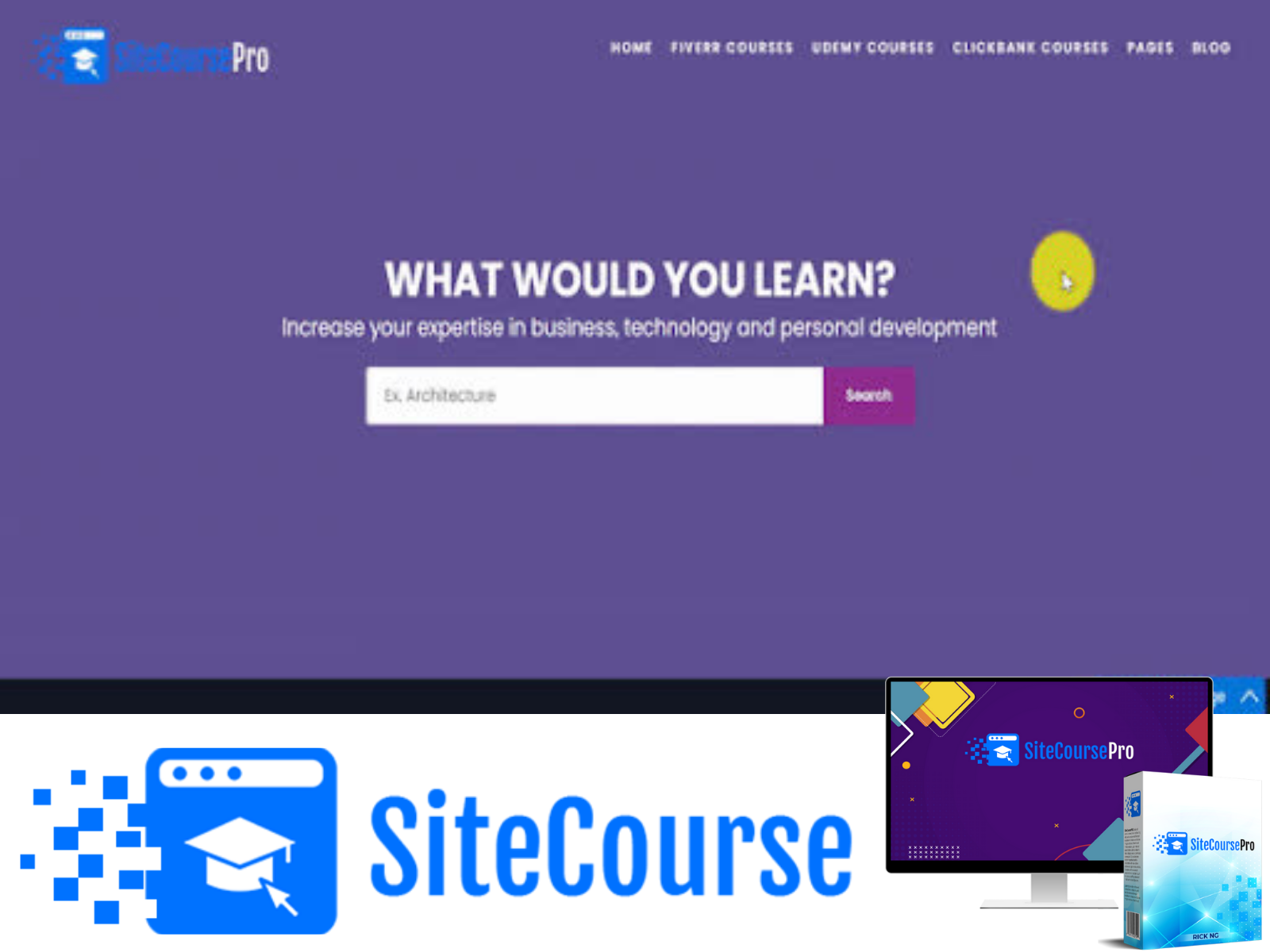 Site Course PRO by Achraf on Dribbble