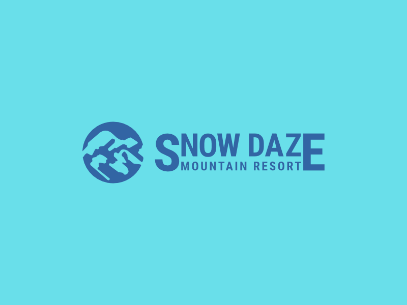 Snow Daze | Day 8 #dailylogochallenge by Nate Talbott on Dribbble