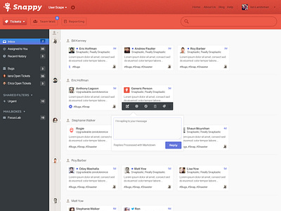 Snappy UI by Charlie Waite for Focus Lab on Dribbble