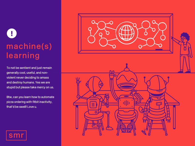 SMR: Machine Learning by Daniel Haire on Dribbble