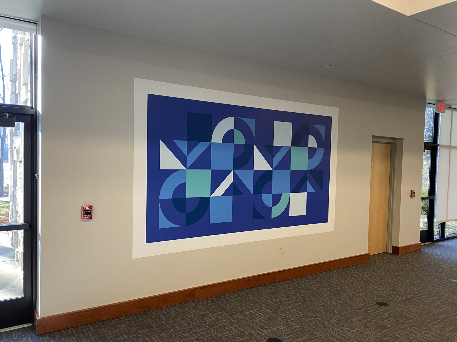 Jewelers Mutual Pattern Print by Anthony Gribben on Dribbble