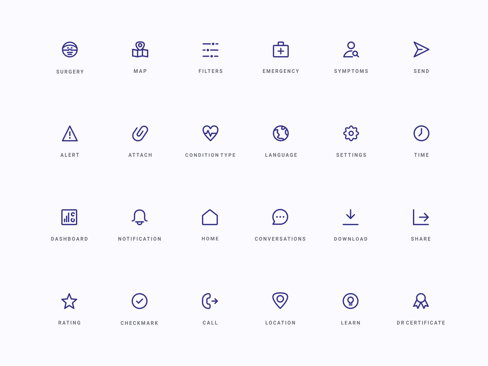 Transcarent Micro Icons by Anthony Gribben on Dribbble