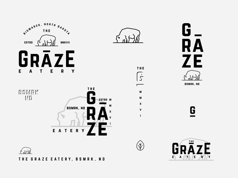 Graze Brand Marks by Anthony Gribben on Dribbble