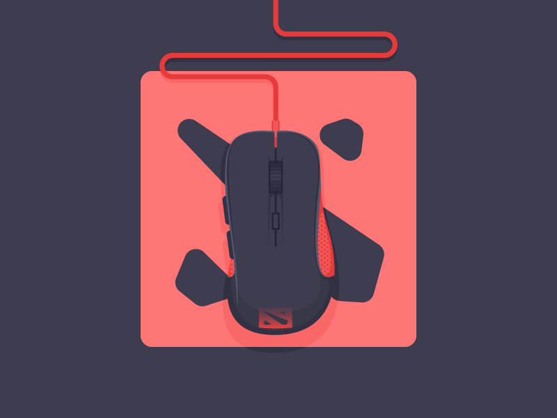 Gaming Mouse by Nasik Lababan on Dribbble