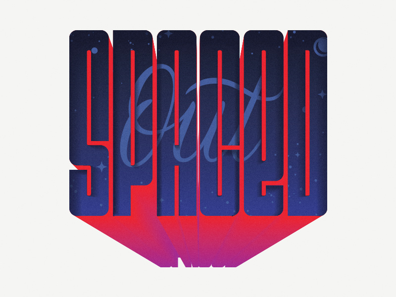 Spaced Out by Jeddrix Garcia on Dribbble