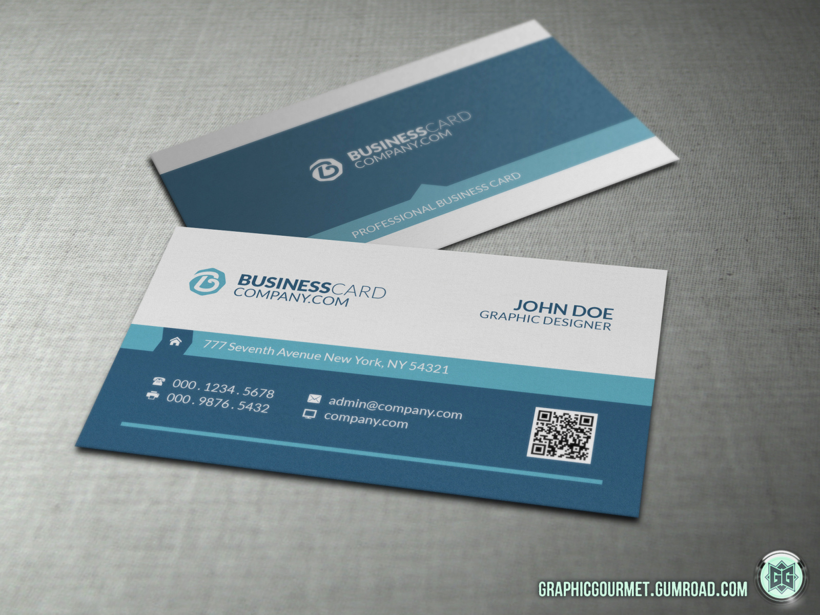Classy Business Card Template v01 by AlatusArt on Dribbble