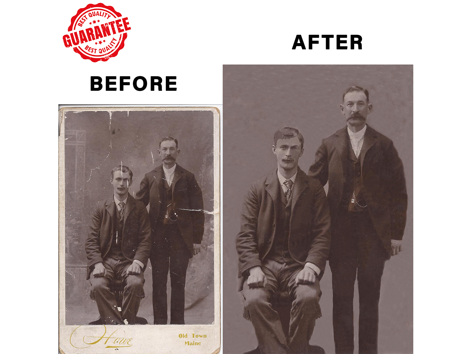 Old Image Restoration in adobe photoshop by AllahNoor Bangash on Dribbble