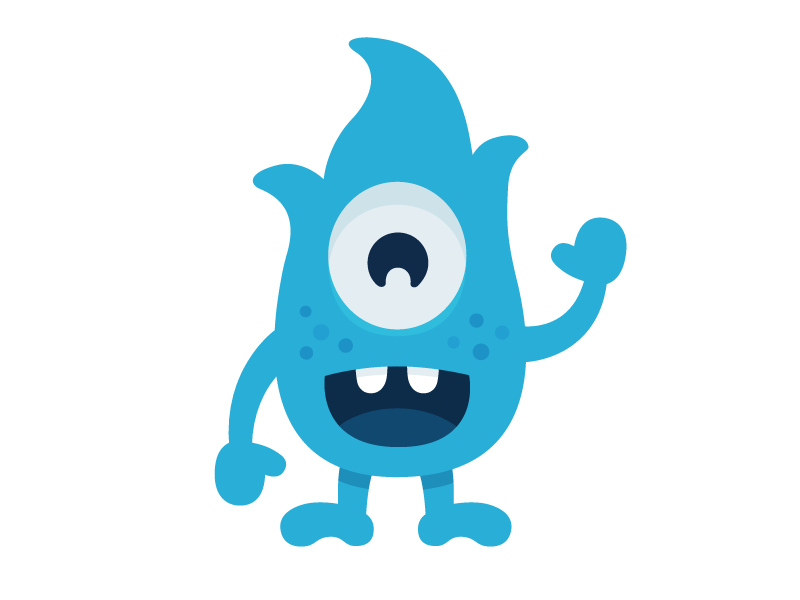 Good morning! by Happy Monster Club on Dribbble