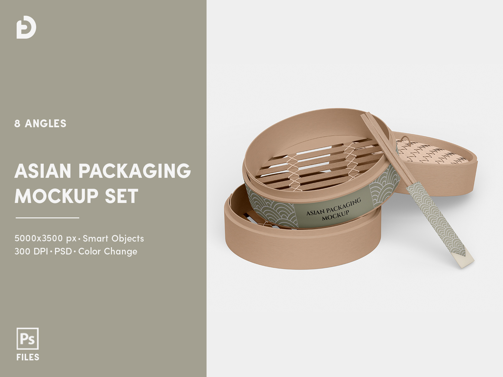 Asian Packaging Mockup Set by Forge Design on Dribbble