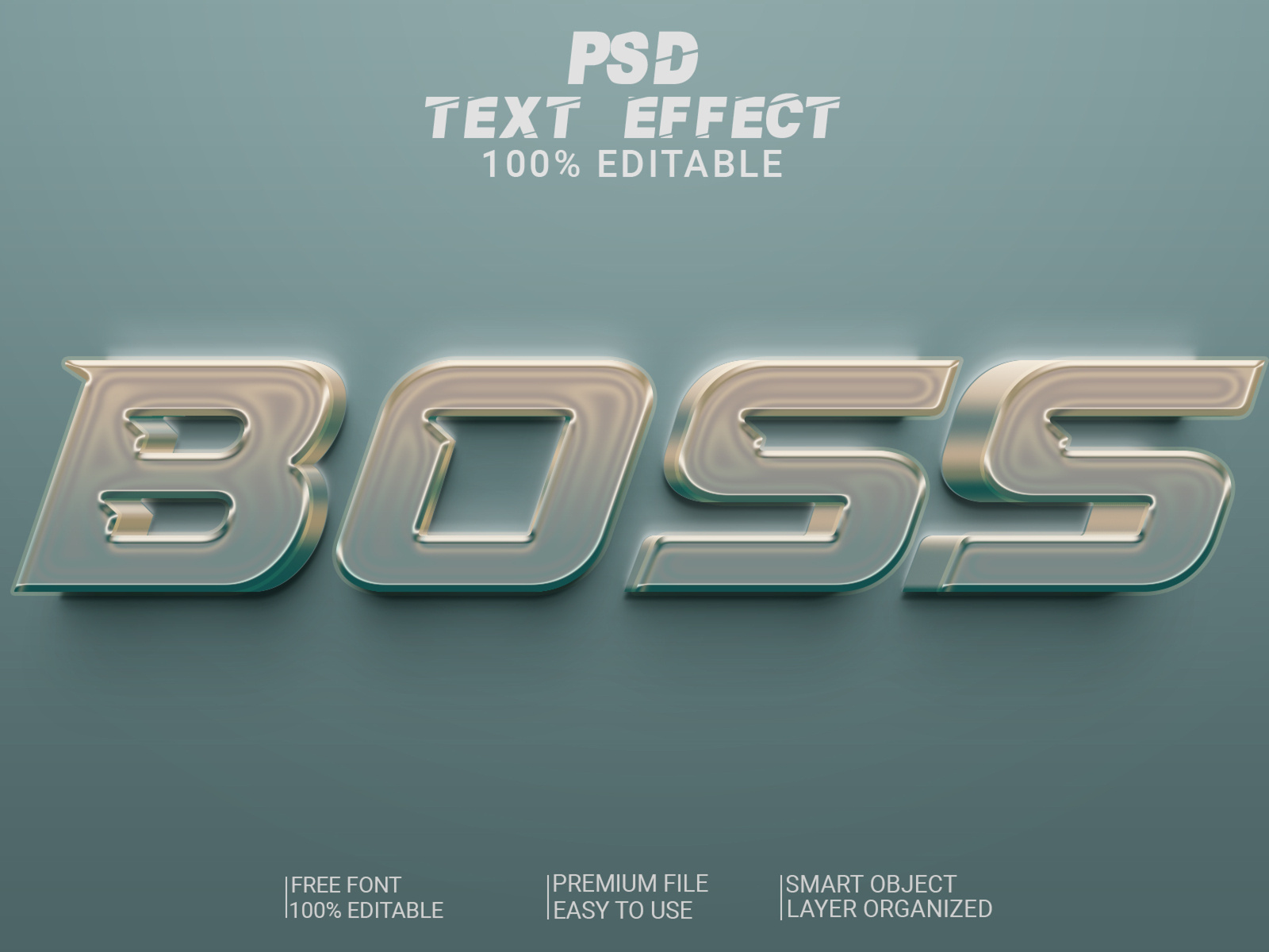 Boss 3D Text Effect by Md Imamul on Dribbble