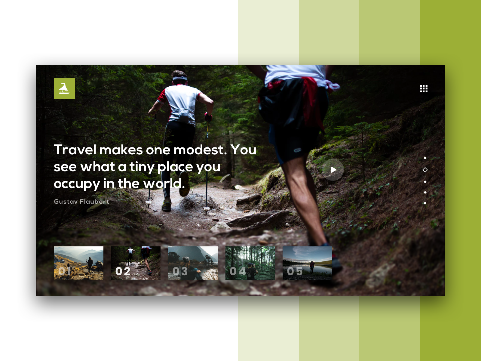 Video Slider Concept by Ridhu Pradeep on Dribbble
