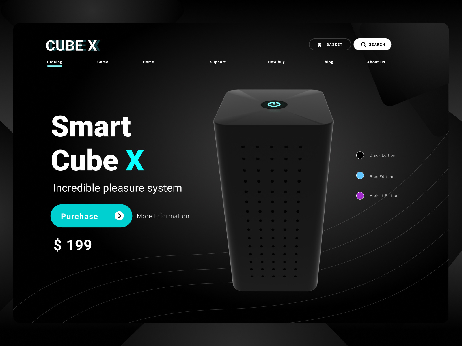 Cube X- Clever Device by Vladimir Vikhrev on Dribbble