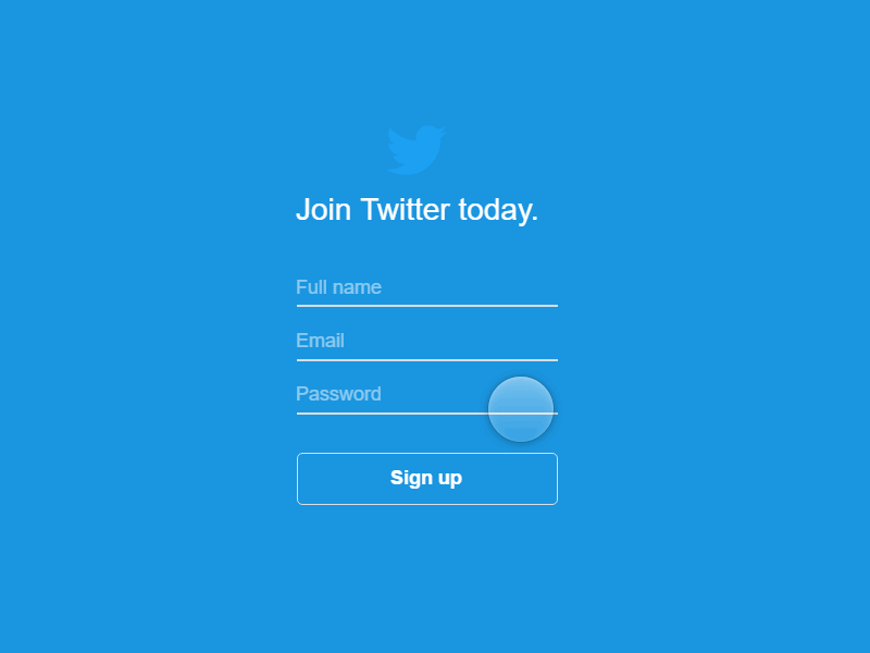 Sign up form by S SILVIU on Dribbble