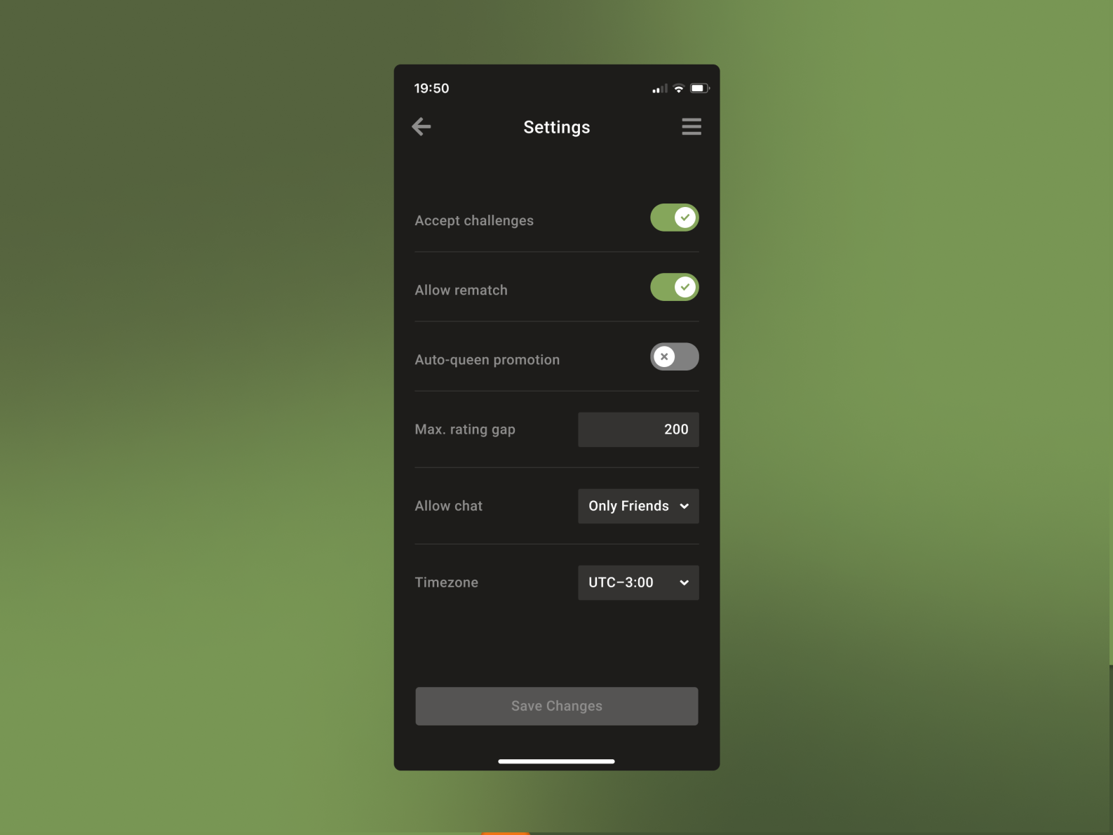 #dailyui #007 Settings by Leonardo Ratzlaff on Dribbble