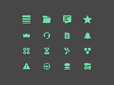 Motion TMS transportation icons by Ivan Tarasiuk on Dribbble