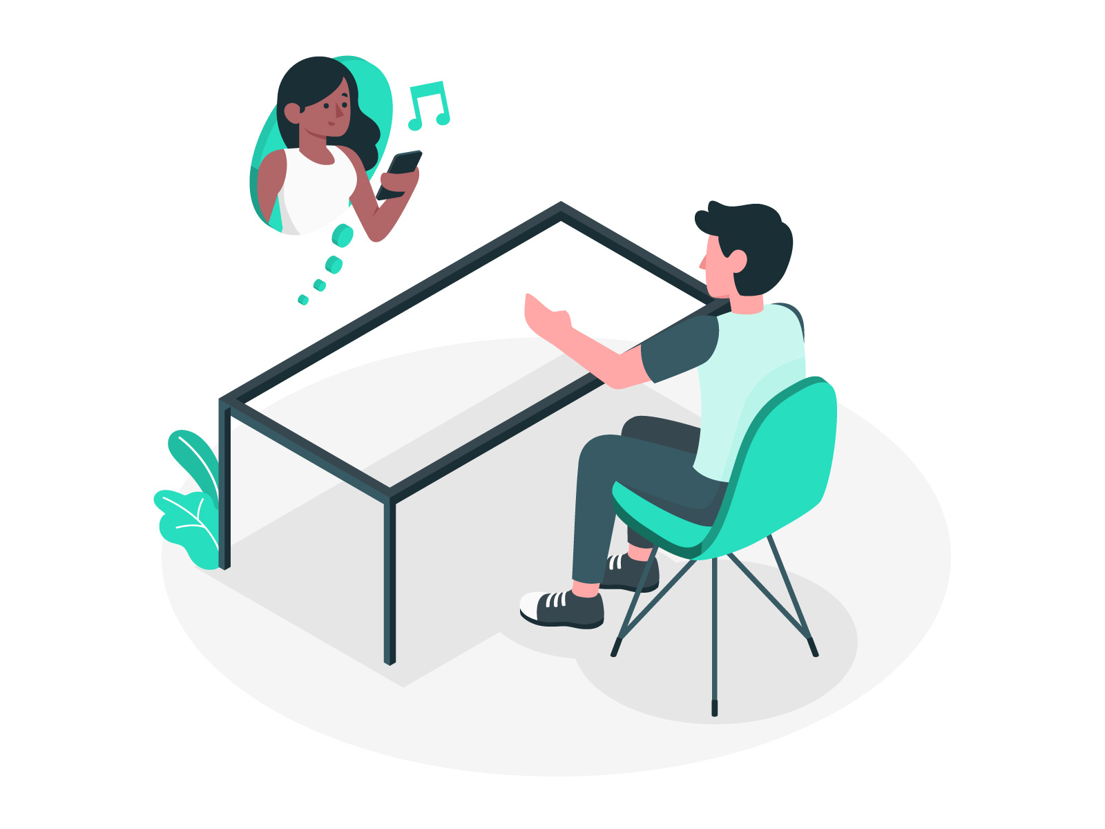 Interaction design concept illustration by Sujon Mia on Dribbble