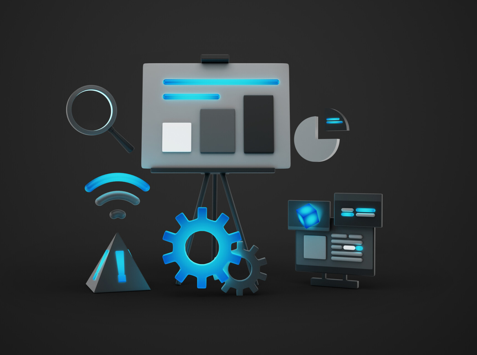 Technology 3D icon by tri-vima on Dribbble