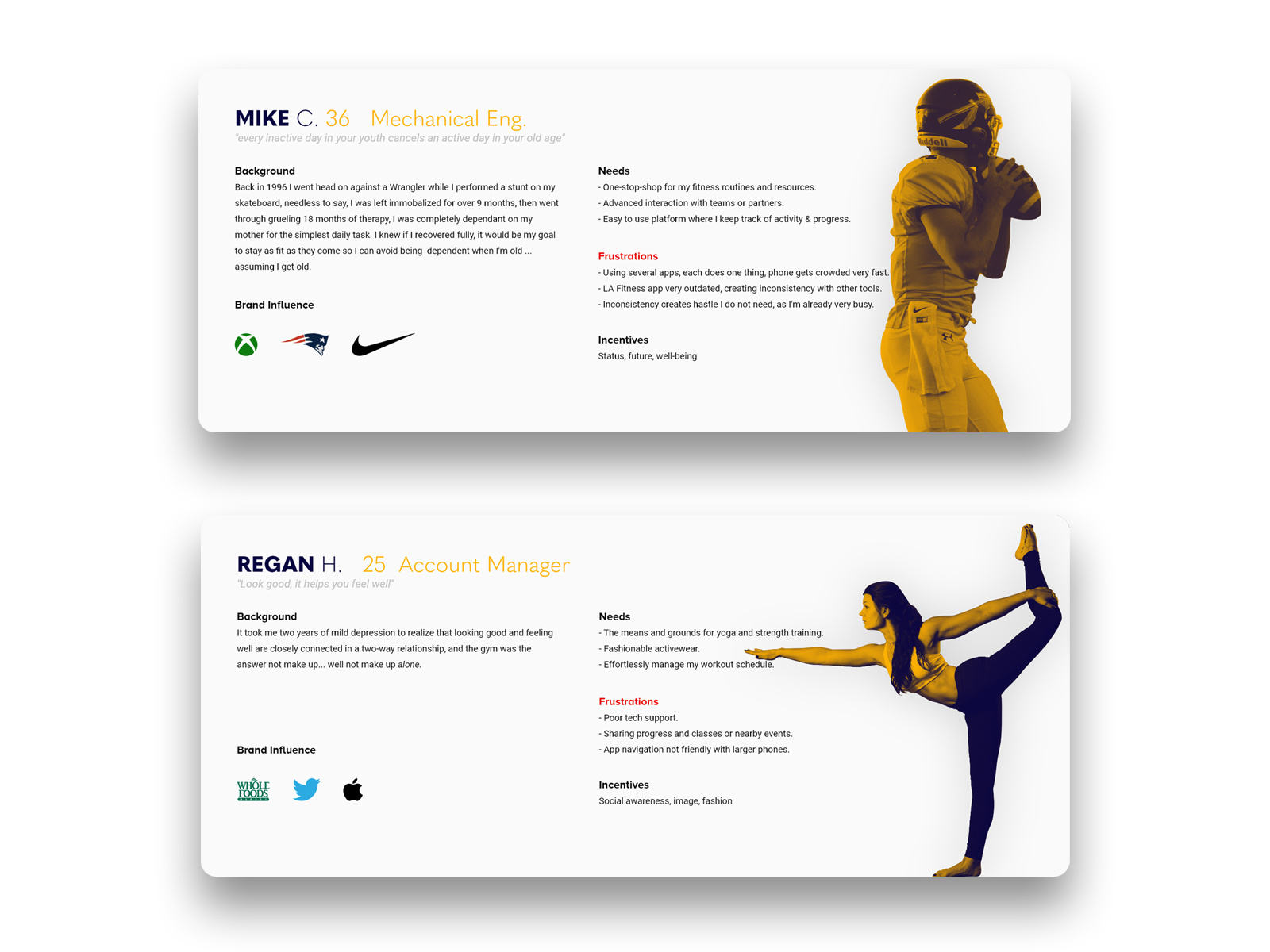 Persona Cards by Rey Quwatli on Dribbble