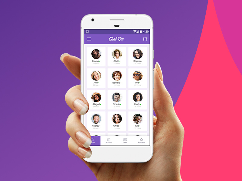 Dating Ui by Dinesh arya on Dribbble