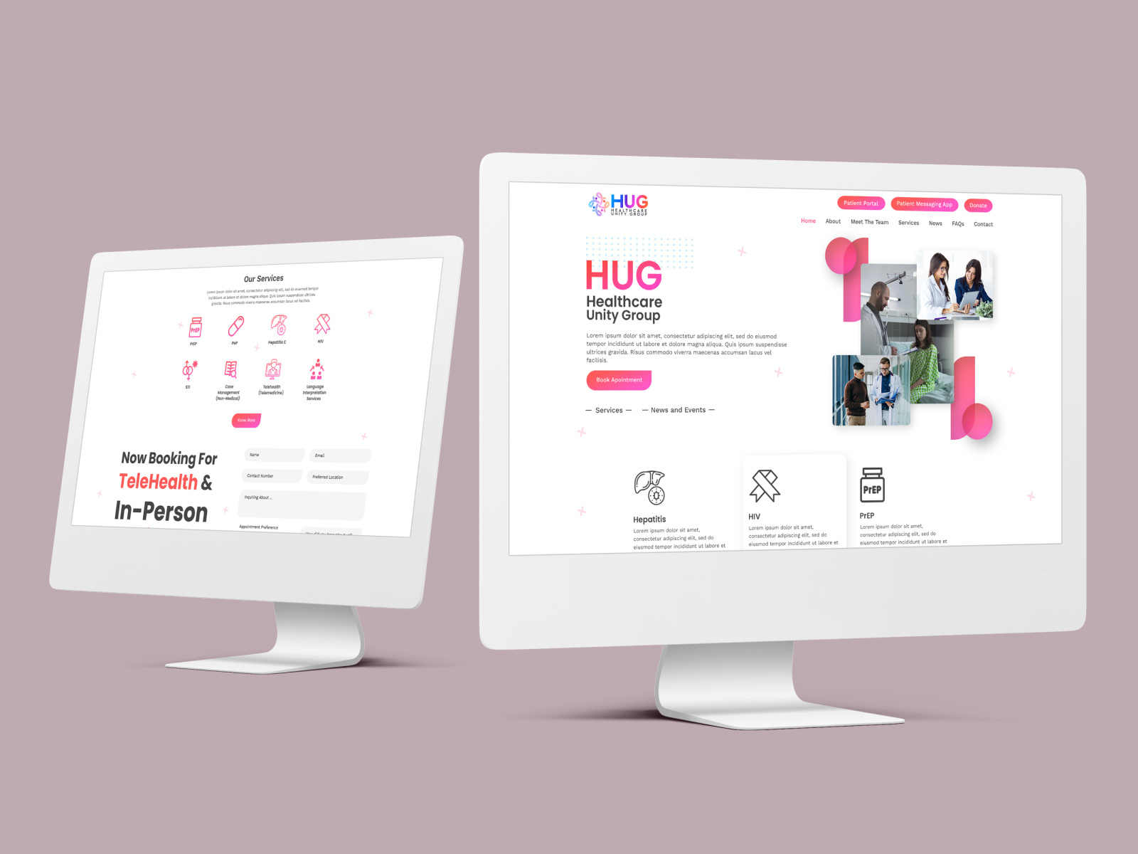 Healthcare Unity Group Website Design by DEMECO on Dribbble
