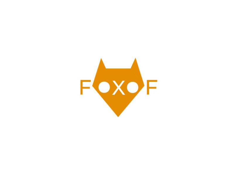 Foxof fox logo by Yordan on Dribbble