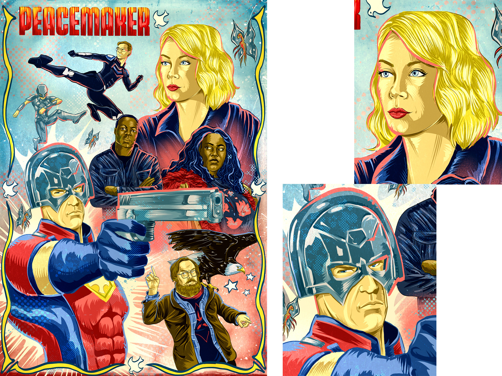 Peacemaker Poster by Alex Guenther on Dribbble