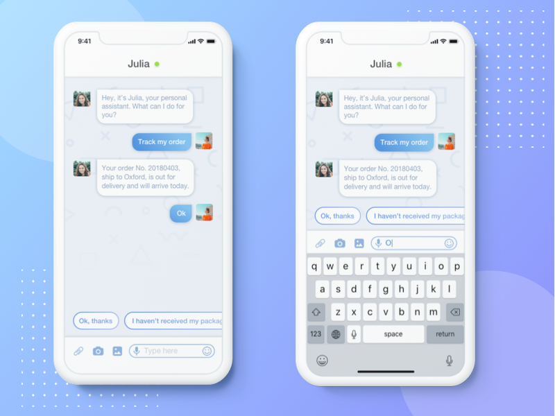Daily UI // Direct Messaging by Wen Lin on Dribbble