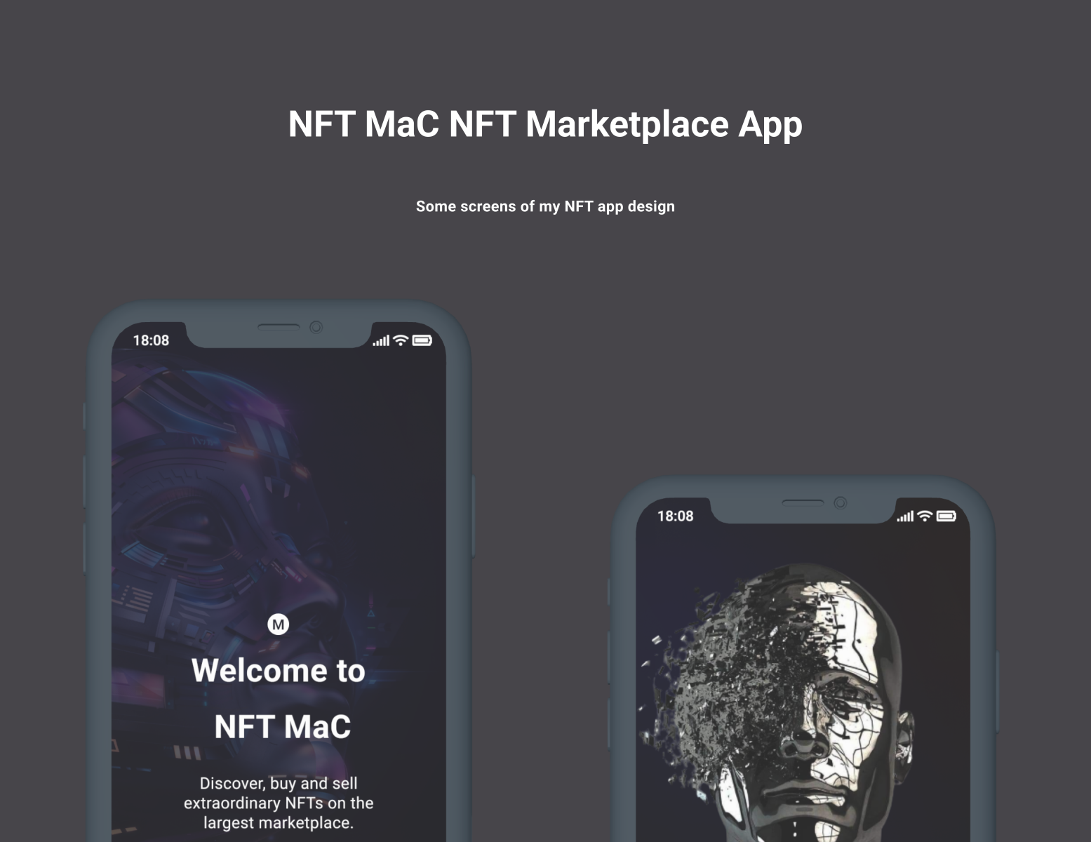 NFT MaC NFT Marketplace mobile app by Emmanuel Onugwu on Dribbble NFT MaC NFT Marketplace mobile app by Emmanuel Onugwu on Dribbble