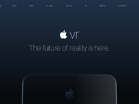 Apple VR by Charles Patterson on Dribbble