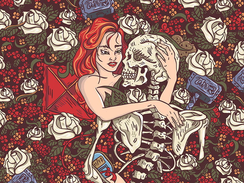 Love until death. by Bak design on Dribbble